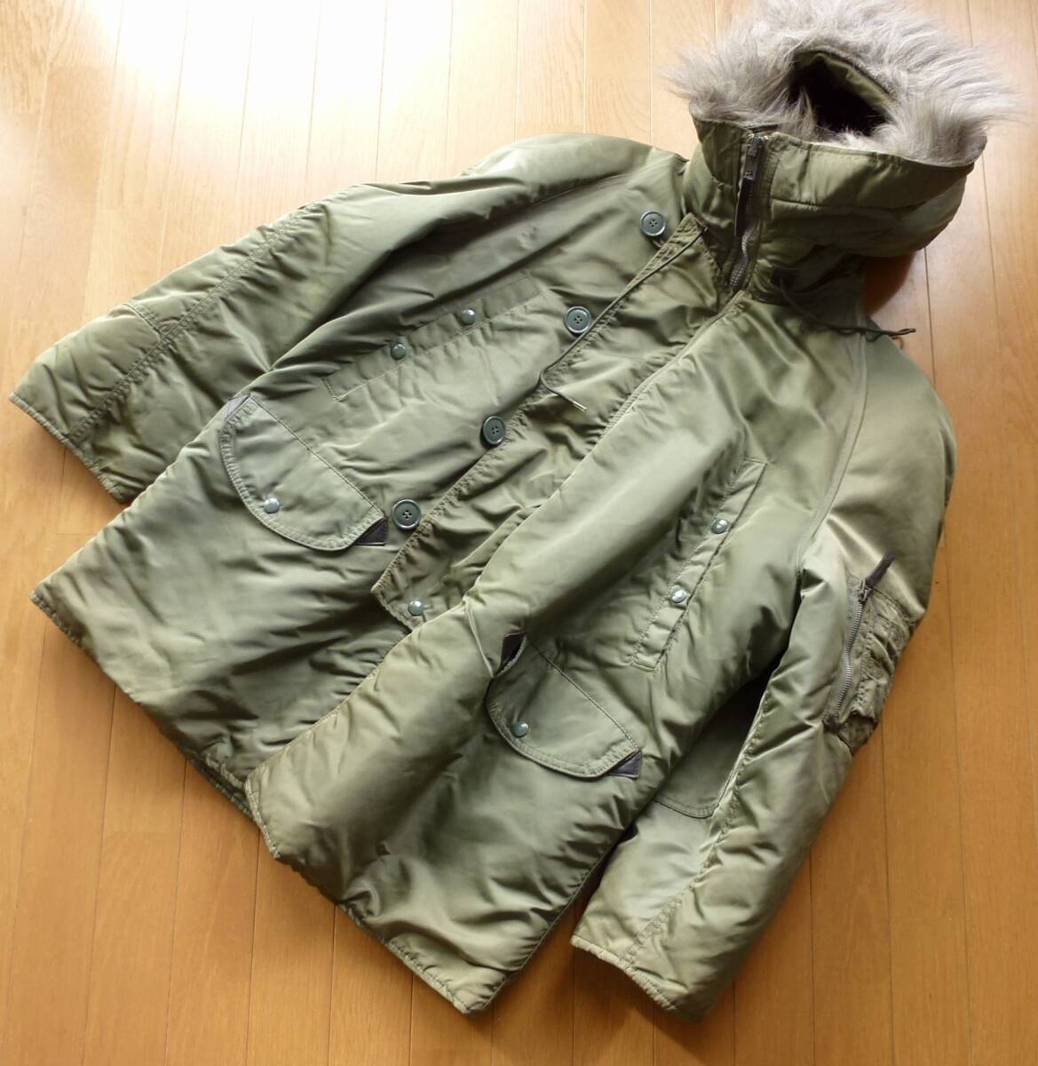 【傷や汚れあり】USA製 90s ALPHA アルファ N-3Bフライトジャケット Lサイズ 即決あり!の落札情報詳細 - Yahoo!オークション落札価格検索 オークフリー