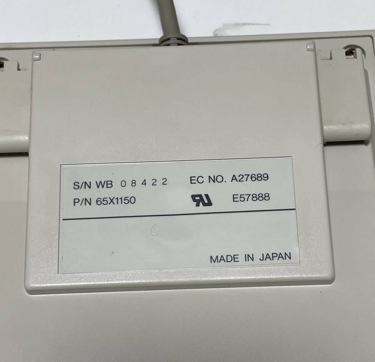 【傷や汚れあり】IBM（RICOH）5576-Keyboard3（5576-003）：動作確認ずみ／テンキー＋専用ケーブルつき／元箱入りの落札 ...