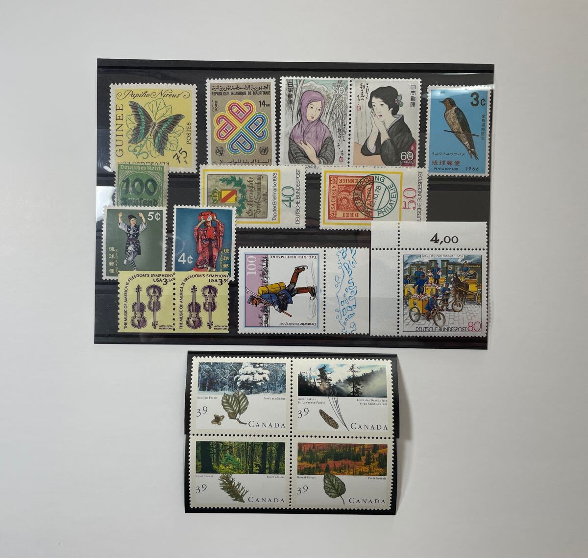 【目立った傷や汚れなし】切手 18枚 日本・外国 未使用 MNHの落札情報詳細 - Yahoo!オークション落札価格検索 オークフリー