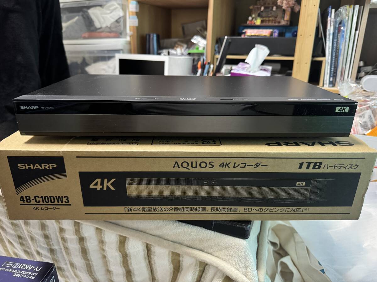 【傷や汚れあり】500GB☆14年☆シャープ/SHARP/AQUOS☆HDD/BDレコーダー☆BD-W560SW☆リモコン付☆2番組同時録画☆3D対応機 管SA6295の落札情報詳細 ...
