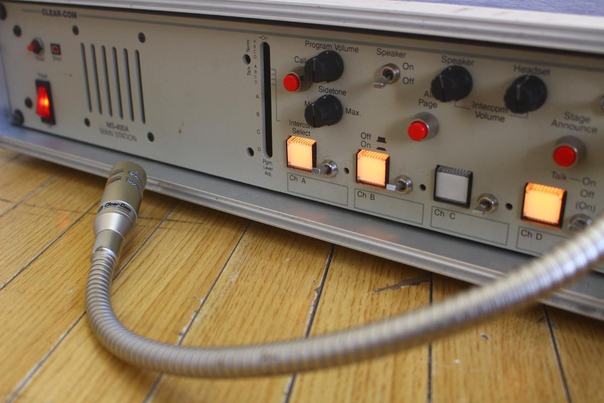 【やや傷や汚れあり】★Clear-Comクリアカム 4chメインステーション MS-440の落札情報詳細 - Yahoo!オークション落札価格検索 オークフリー