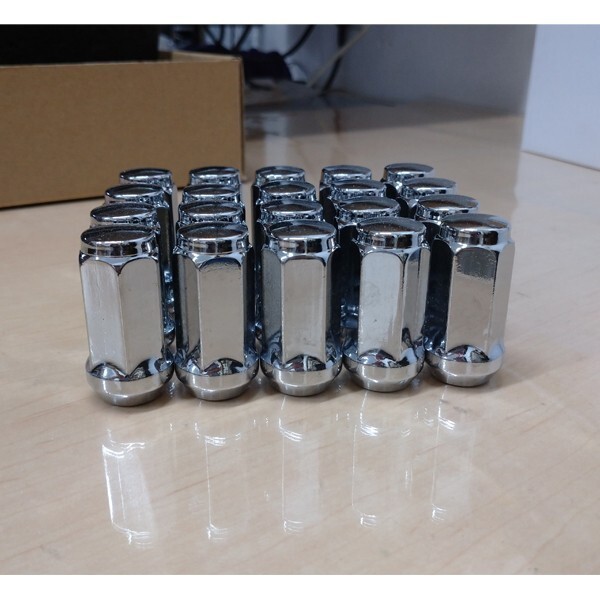 【未使用】クローム M14x1.5 19HEX ロング ホイールナット 20個 トヨタ・レクサス タンドラ ランドクルーザー LS460 LS600 LX570 セコイアの落札情報詳細 ...