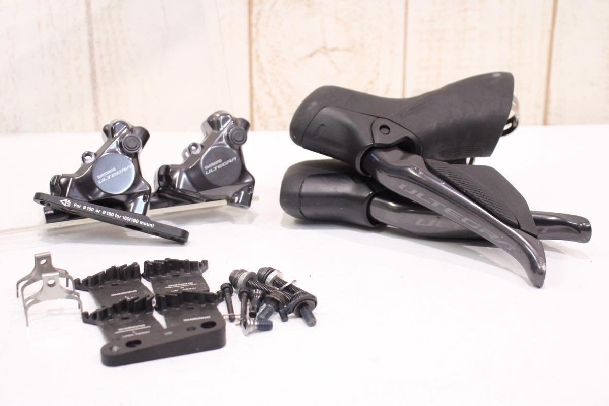 【やや傷や汚れあり】 SHIMANO シマノ ULTEGRAシリーズ ST-R8170 DI2 油圧式 STIレバー BR-8170 油圧式ブレーキキャリパーセットの落札情報詳細 ...