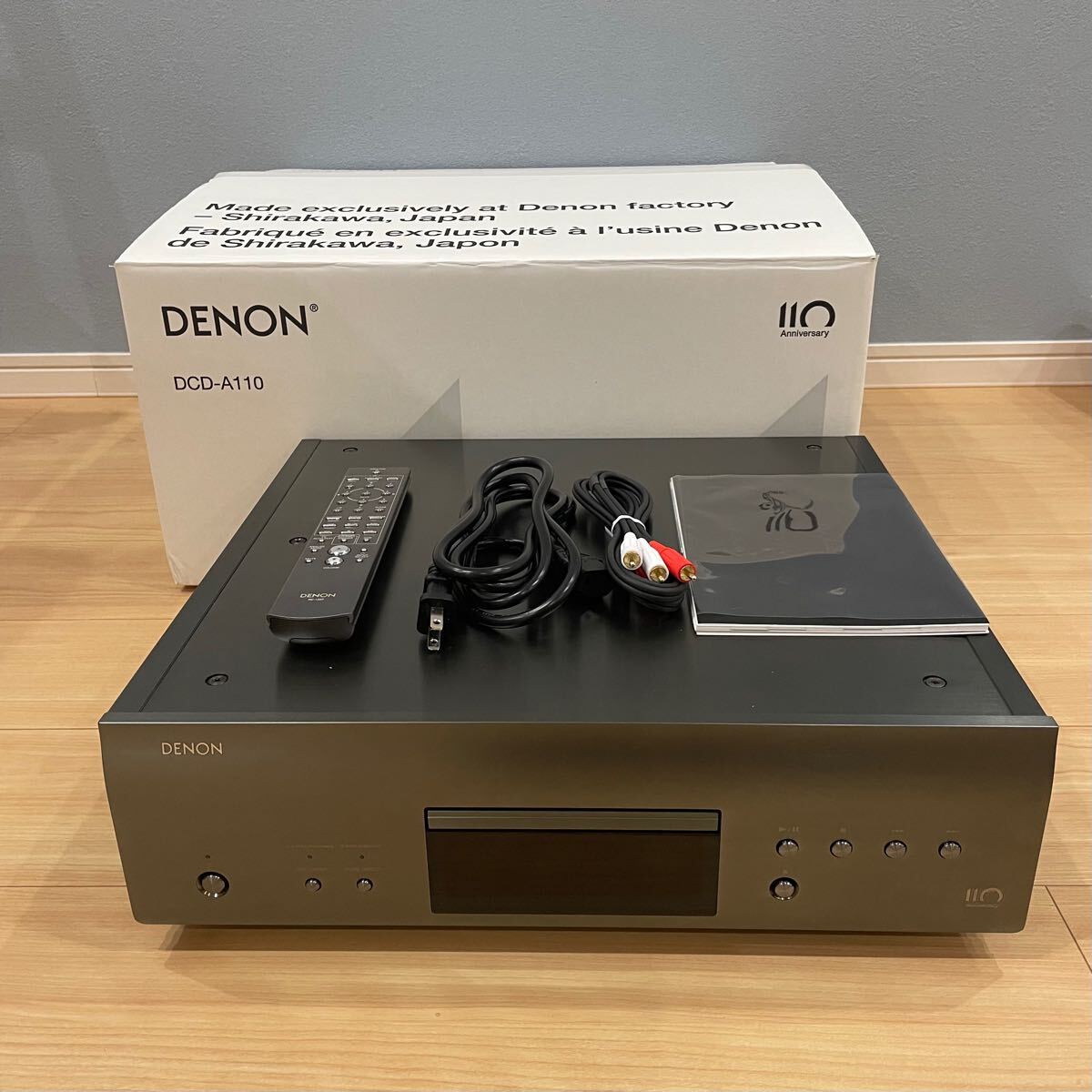 【目立った傷や汚れなし】【極美品 元箱付 2022年製】DENON SA/CDプレーヤー DCD-A110 デノン の落札情報詳細 - Yahoo!オークション落札価格検索 オークフリー