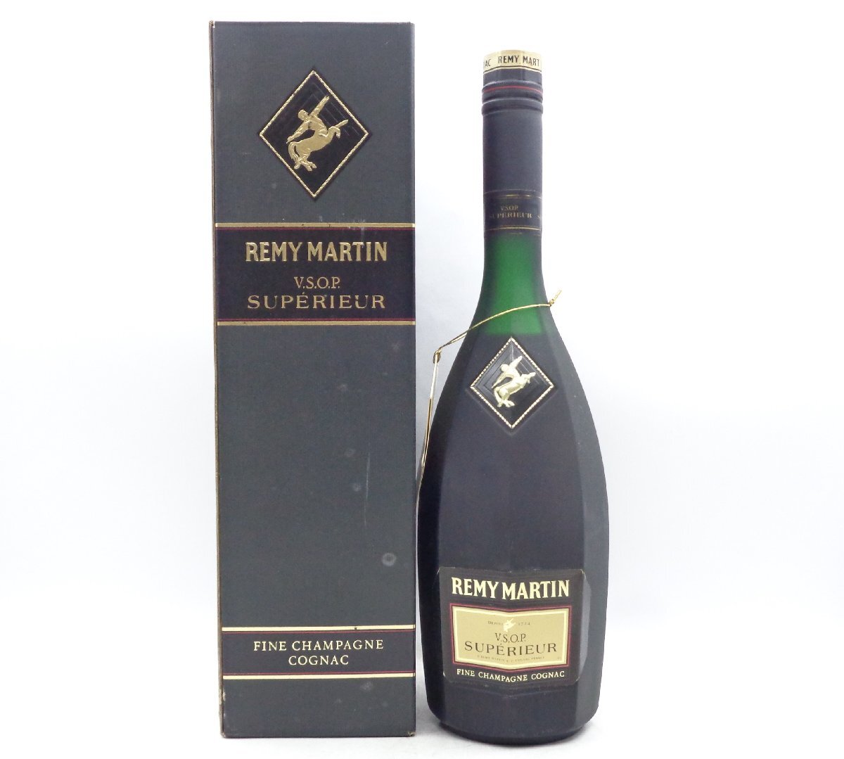 【やや傷や汚れあり】同梱不可 1円～REMY MARTIN VSOP SUPERIEUR レミーマルタン VSOP スペリオール コニャックブランデー 1000ml 40% 箱入 G34216 ...