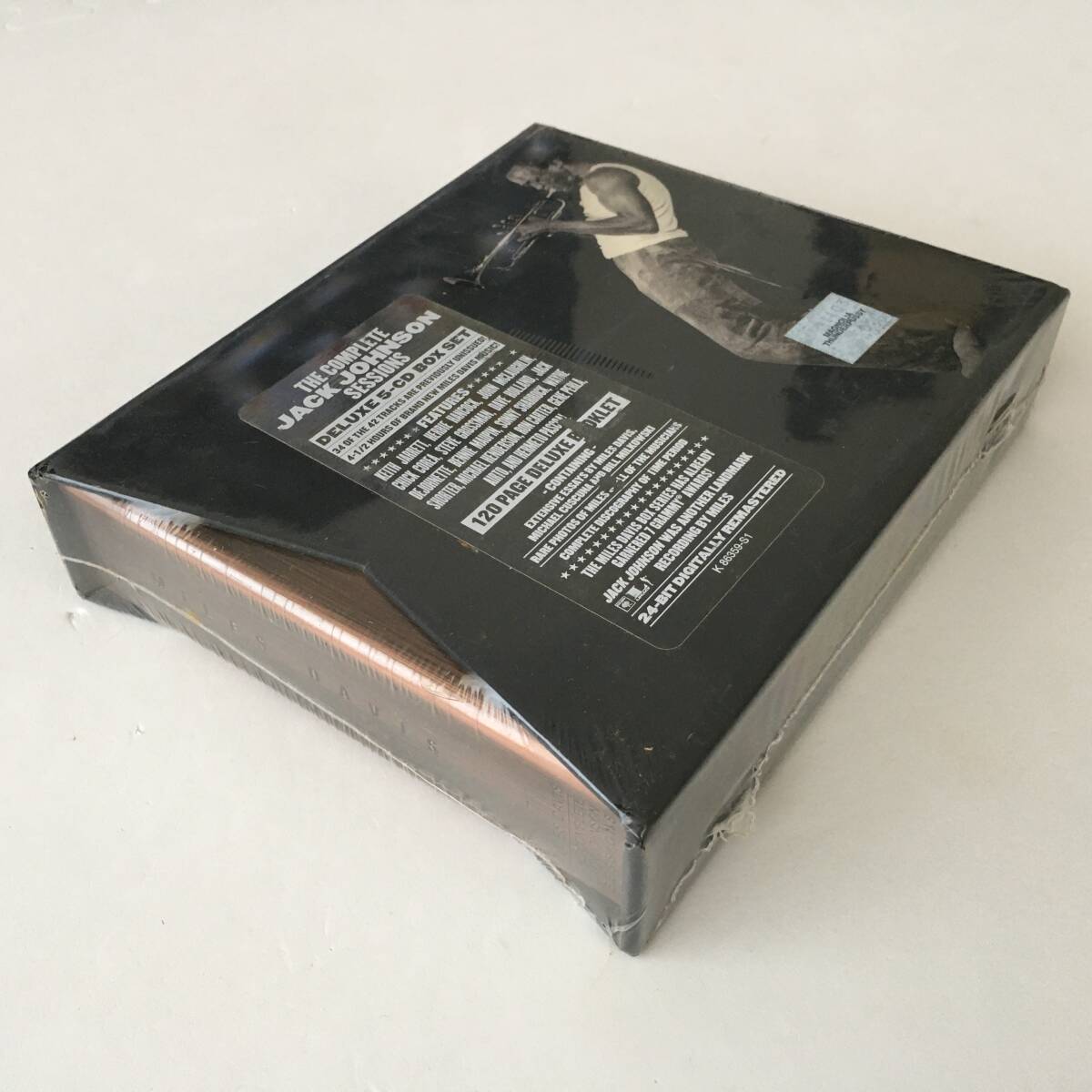 【未使用】未開封新品 廃盤CD BOX Miles Davis “The Complete Jack Johnson Sessions” 5CD Columbia アメリカ盤、限定メタル ...