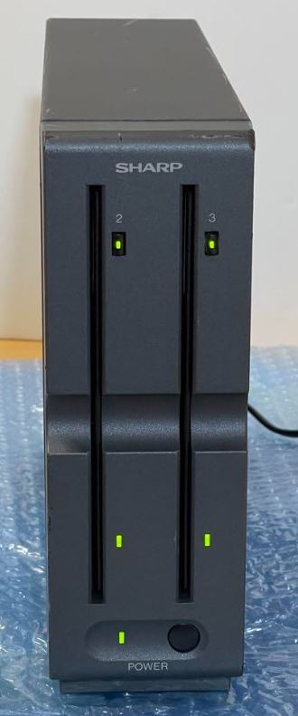 【傷や汚れあり】【JUNK】X68000compact 増設用5インチフロッピーディスクユニット CZ-6FD5 接続ケーブルなし シャープ ...