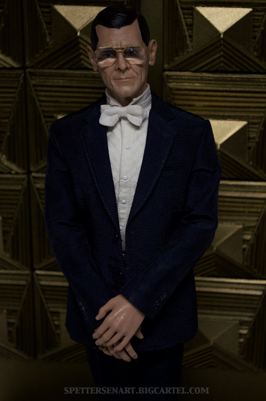 【未使用】Scott Pettersen BLADE RUNNER 1/6 Genetic Designer Dr. Eldon Tyrell ...