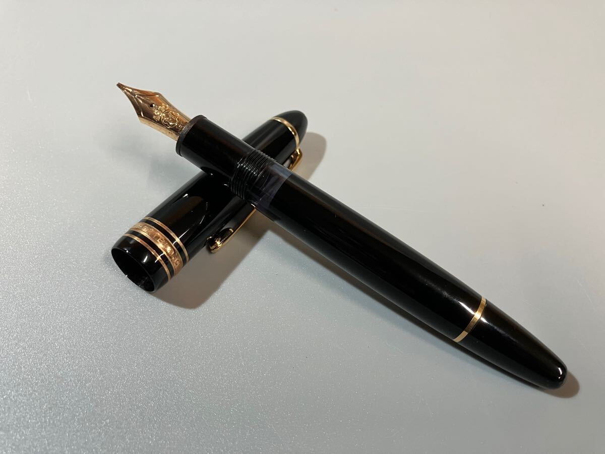【やや傷や汚れあり】MONT BLANC モンブラン マイスターシュテック NO.146 ペン先 14K 585 刻印 K14 万年筆 ブランド万年筆 現状品 の落札情報詳細 - Yahoo ...