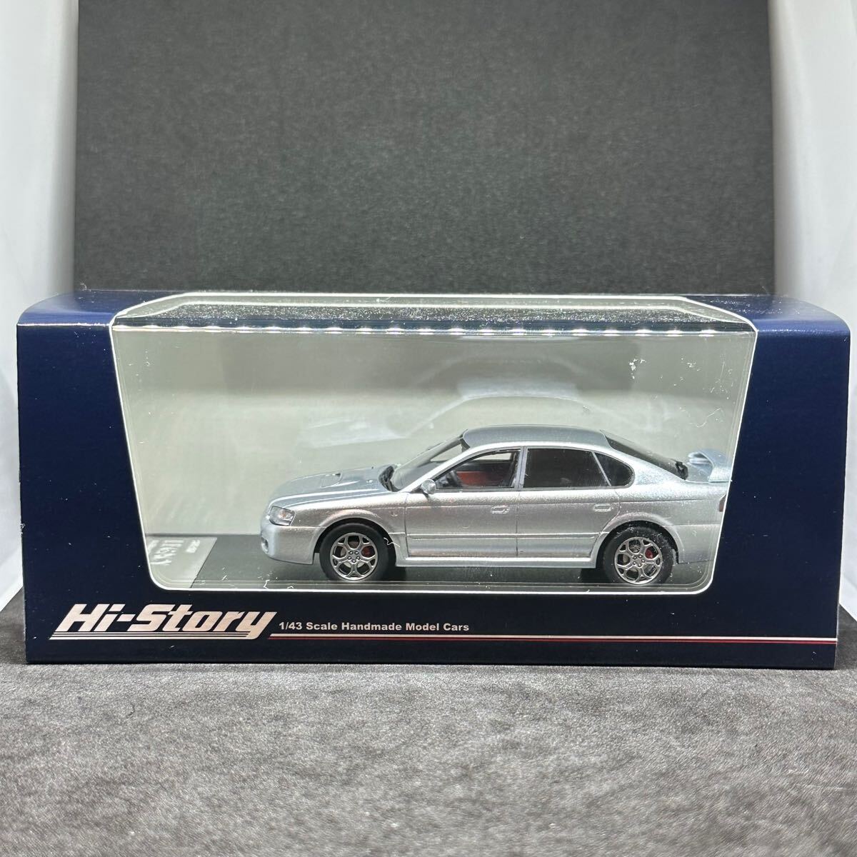 【未使用】Hi-Story 1/43 SUBARU LEGACY 【 B4 Blitzen 2003 model (2003) 】 プレミアムシルバー・メタリック HS369 SLの落札情報 ...
