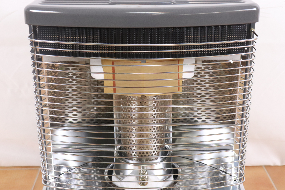 【未使用】【未使用品】NATIONAL OS-23ED ナショナル 石油ストーブ 自然通気形開放式 グレー 箱付き_DJI_C0108 ...