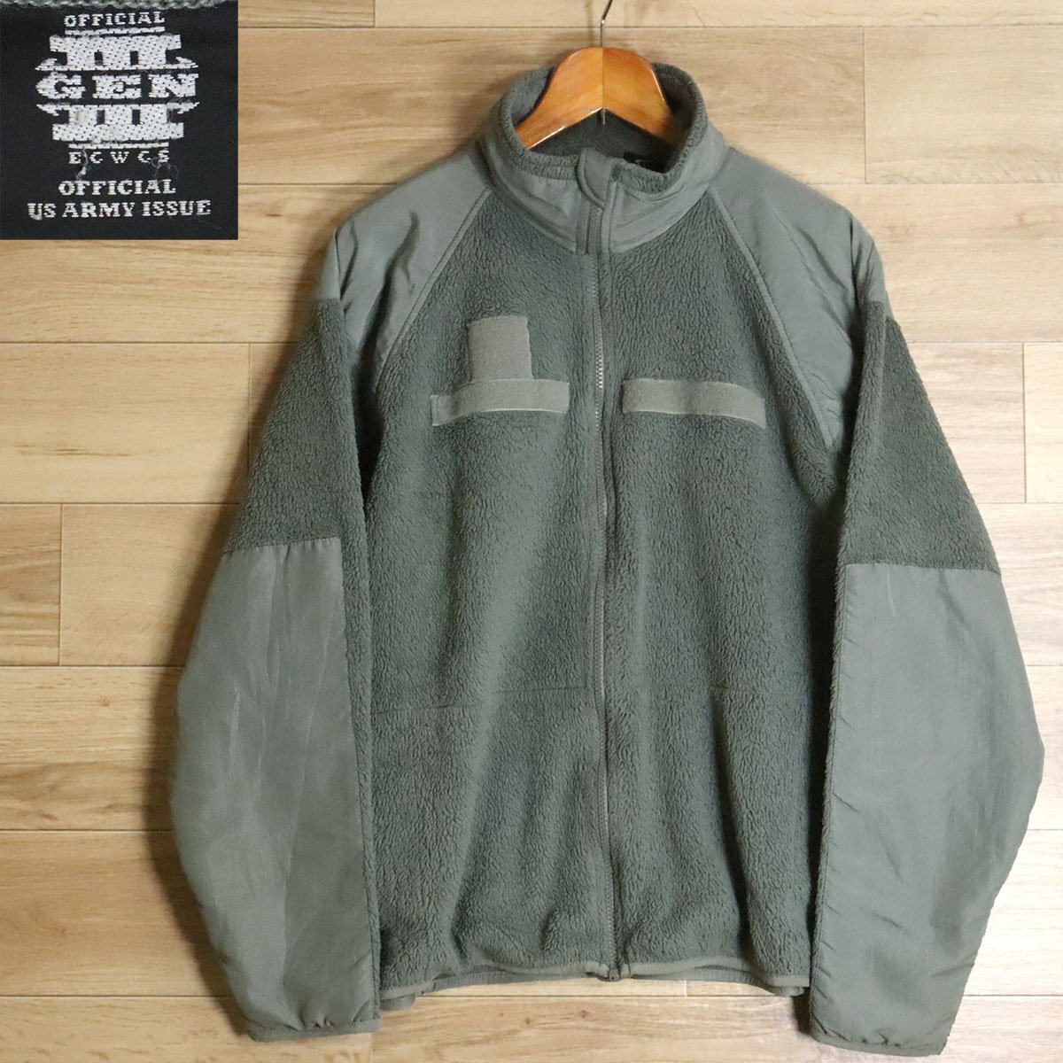 【やや傷や汚れあり】@2R/O9.26-4 アメリカ軍 米軍 US ARMY ECWCS GEN3 LEVEL3 レベル3 フリースジャケット ミリタリージャケット ブルゾン M の落札情報 ...