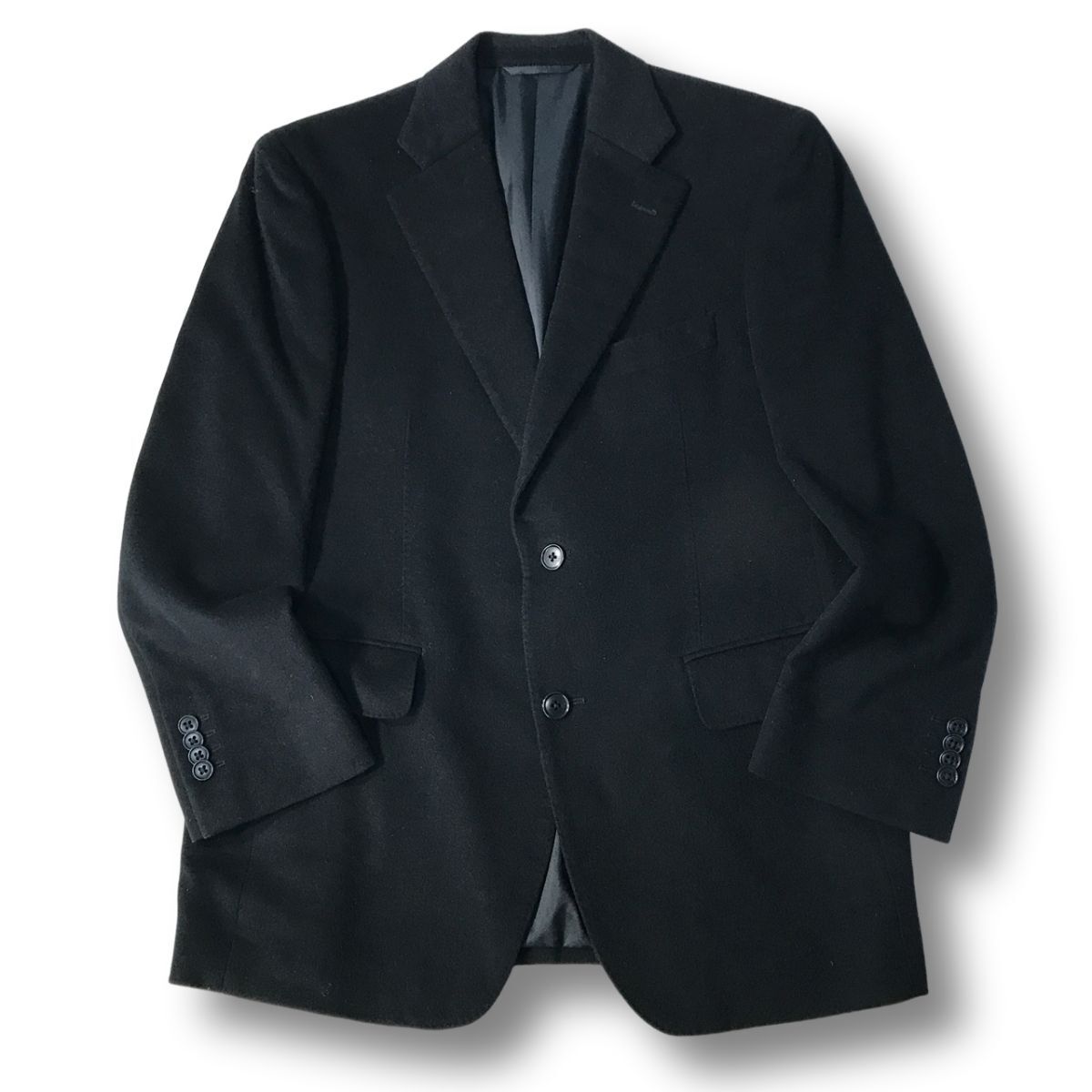 【目立った傷や汚れなし】《良品 》VALENTINO RUDY バレンチノルディ★上質カシミヤ100％テーラードジャケット*ブレザー*ブラック*サイズ94AB4(MW4481) S80の落札 ...