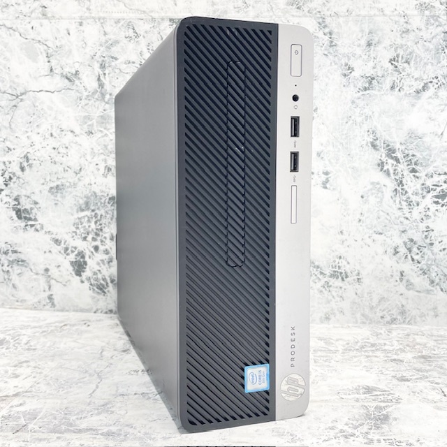 【やや傷や汚れあり】3456//HP ProDesk 400 G5 SFF Core i5-8500 3.00GHz 第8世代 メモリー8GB ...