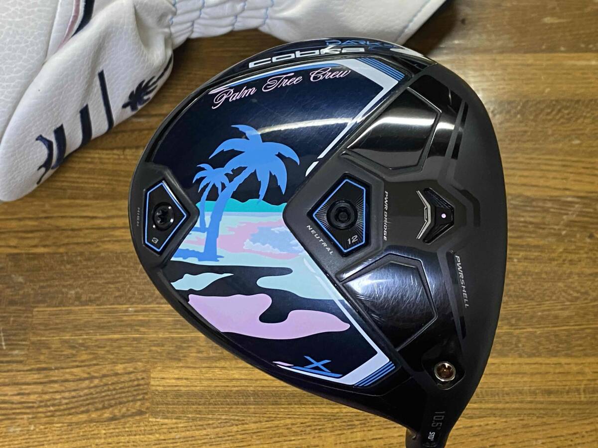 【やや傷や汚れあり】★中古★コブラ DARKSPEED X Palm Tree Crew Driver Limited Edition★10. ...