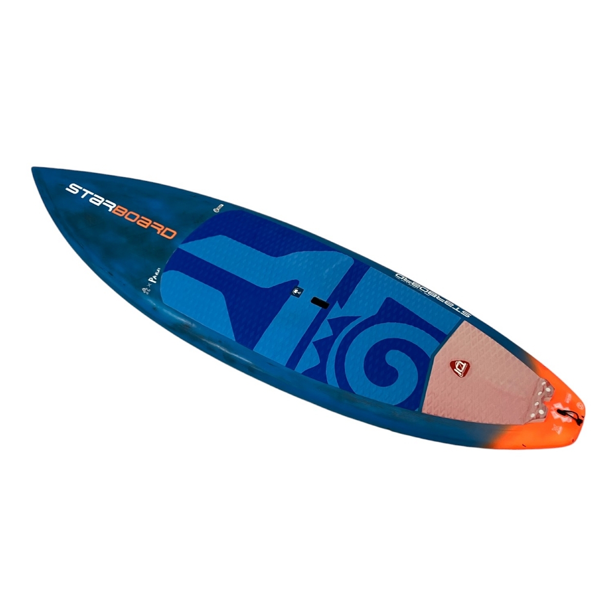 【全体的に状態が悪い】【引取限定】STARBOARD SUP BLUE CARBON 7'4"×25.25"×4.3" 82L サップボード ...