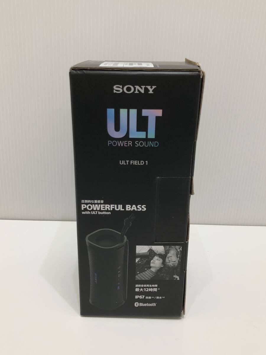 【目立った傷や汚れなし】 SONY ワイヤレススピーカー SRS-ULT10 ULT FIELD1 ブラック POWERFUL BASS【中古 ...