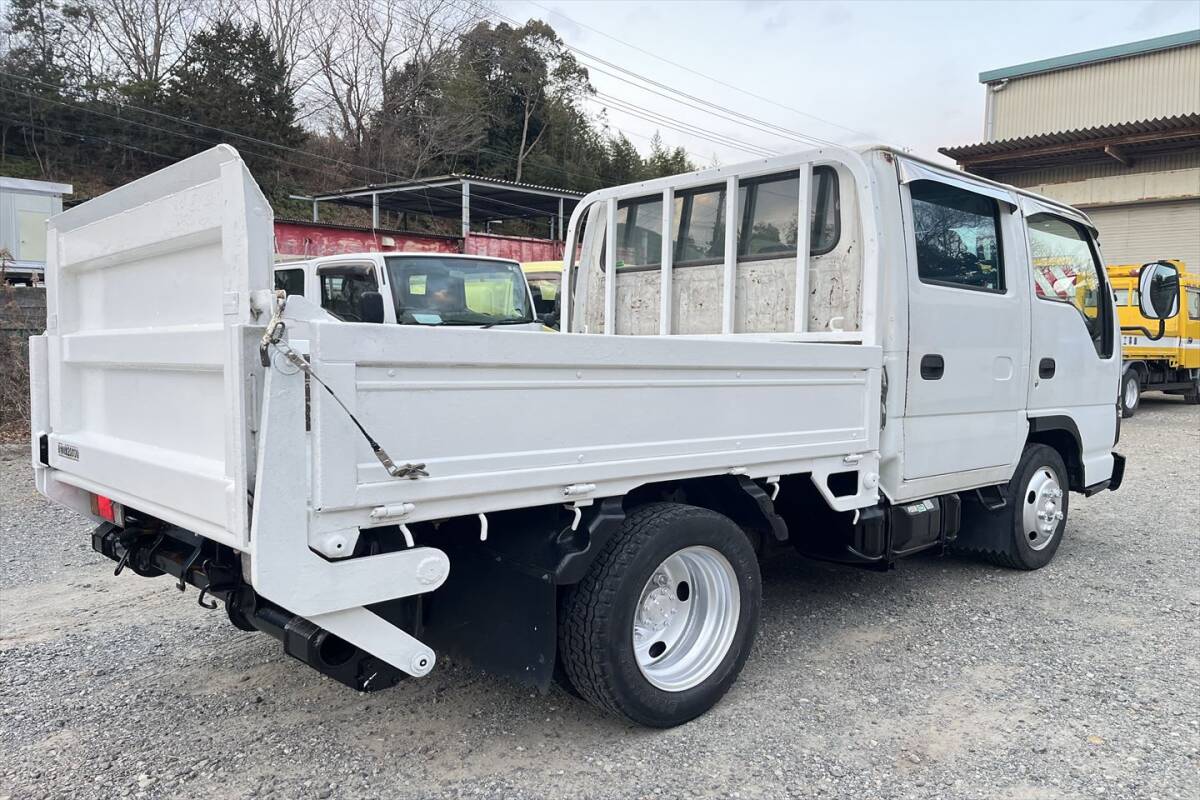 【傷や汚れあり】動画有！売り切り！H17年 いすゞ エルフ Wキャブ ダブルキャブ 垂直パワーゲート 積載2t 4.7L ディーゼル 5速MT エンジン好調！兵庫小野市の落札情報詳細 ...