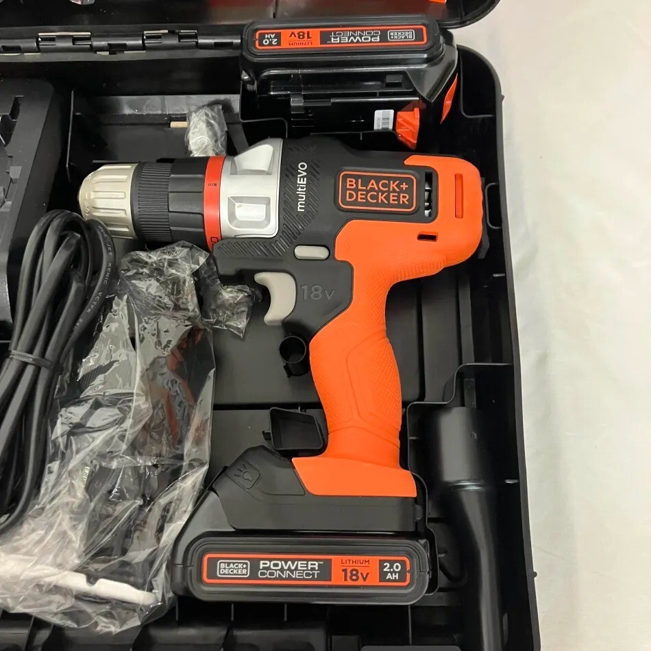 【目立った傷や汚れなし】BLACK&DECKER 18Vリチウム・コードレスマルチツール ハードケース付き EVO183 動作良好 電動工具 DIY ブラックアンドデッカーの落札情報詳細 ...