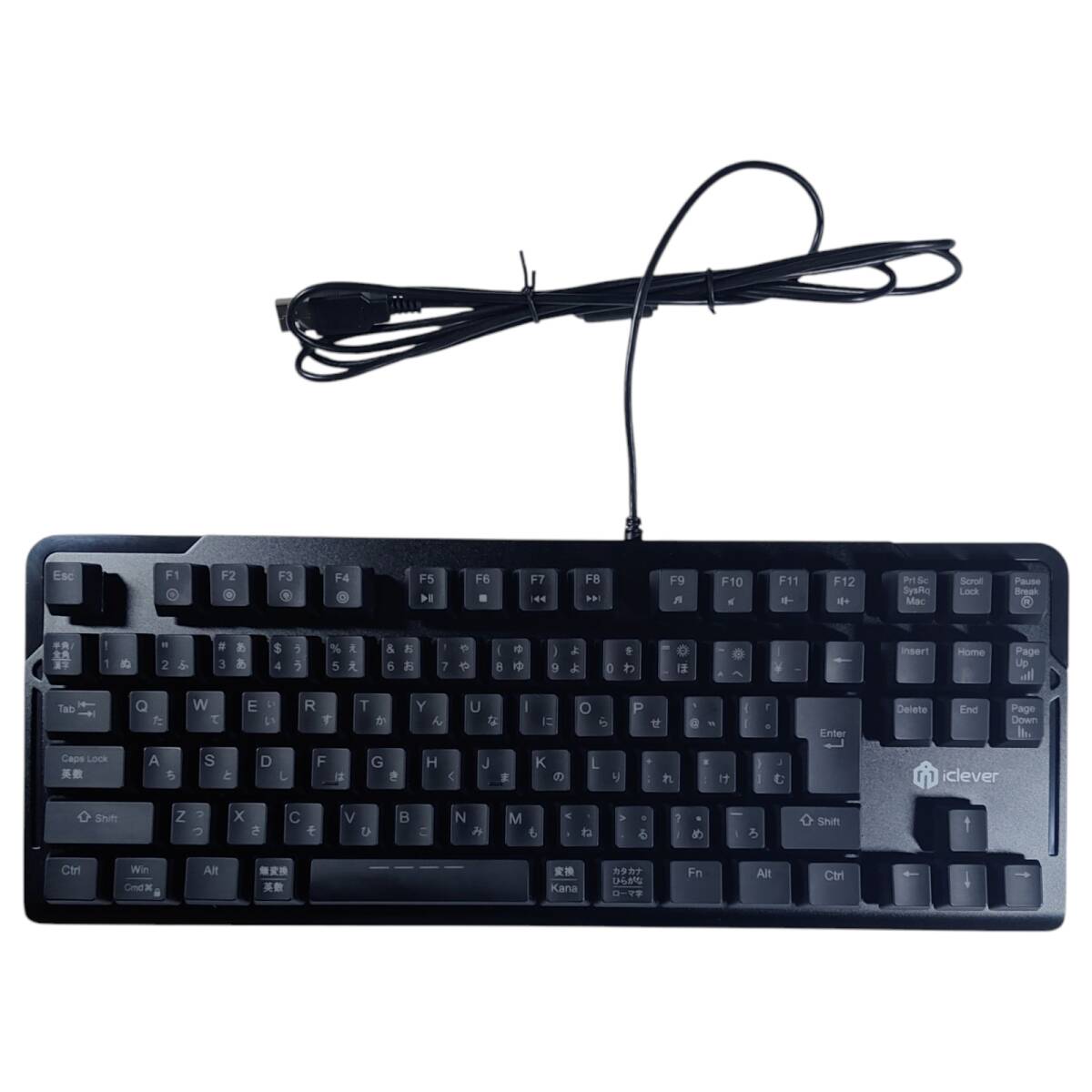 【目立った傷や汚れなし】【1円オークション】iClever G01 ゲーミングキーボード 赤軸 テンキーレス 有線 91キー メカニカルスイッチ LEDバックライト ARM0806の落札情報 ...