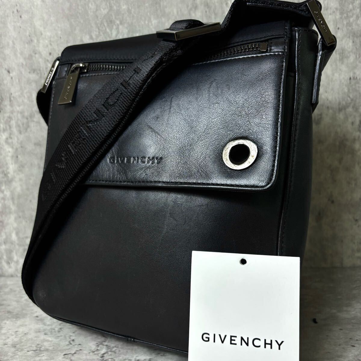 【傷や汚れあり】⑥ GIVENCHY ジバンシィ パンドラ スモール レディース レザー ハンドバッグ ショルダーバッグ ブラックの落札情報詳細 - Yahoo!オークション落札価格検索 オークフリー