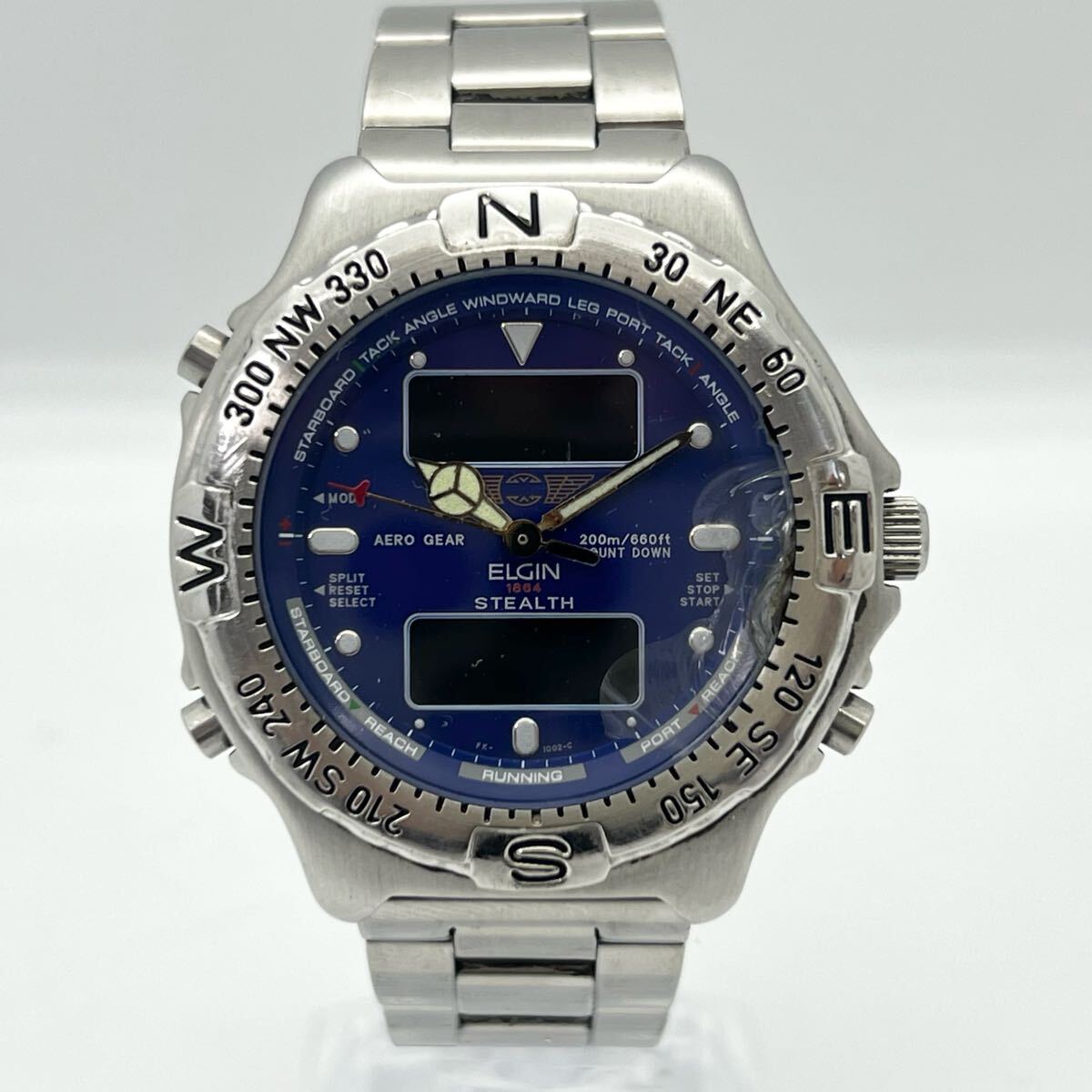 【中古】ELGIN エルジン Stealth 腕時計 FK-995-C メンズの落札情報詳細 - Yahoo!オークション落札価格検索 オークフリー
