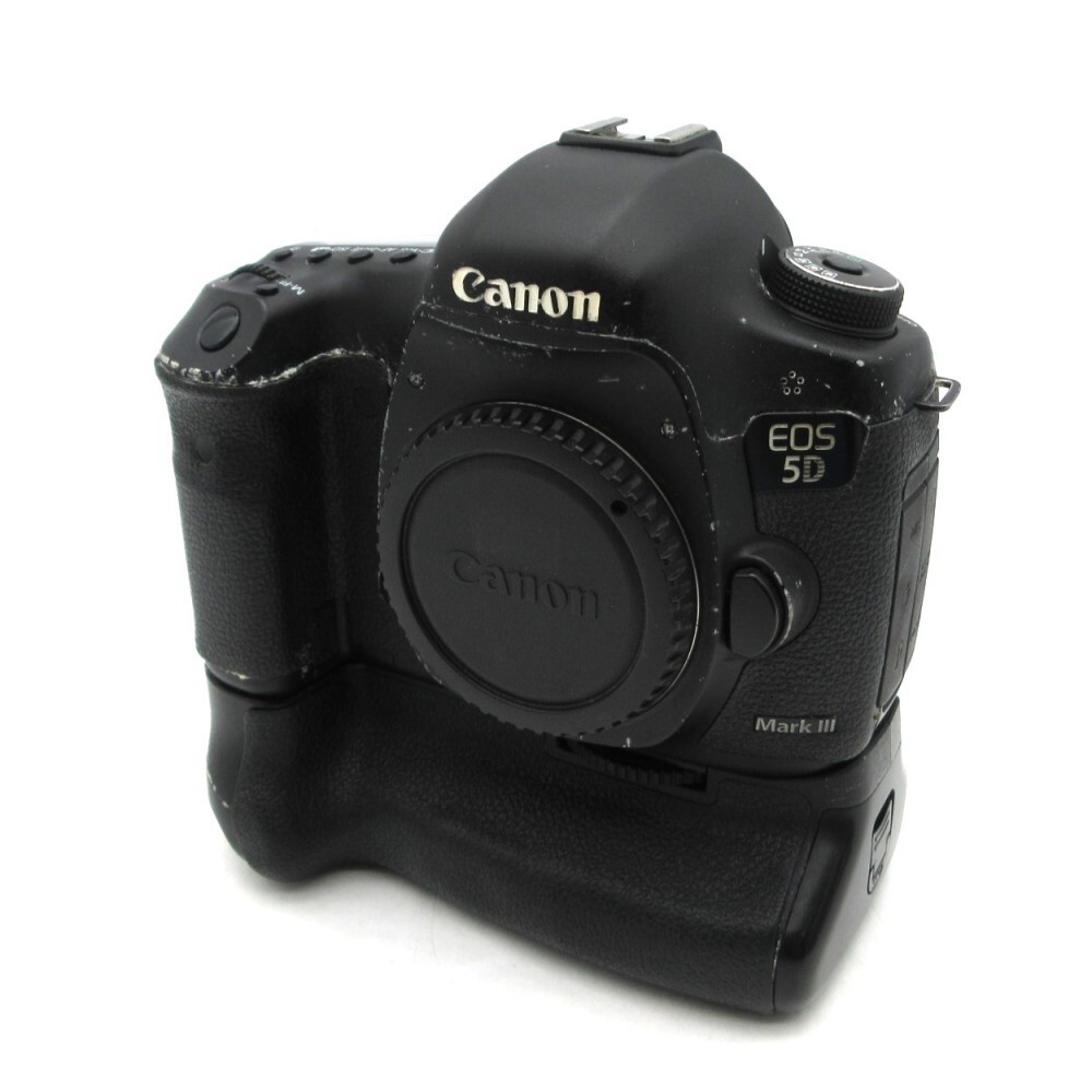 【全体的に状態が悪い】1円〜 Canon キヤノン EOS 5D Mark III デジタル一眼レフカメラ EF 24-105mm 1:4 L レンズ 箱付 動作未確認 現状品 y100 ...