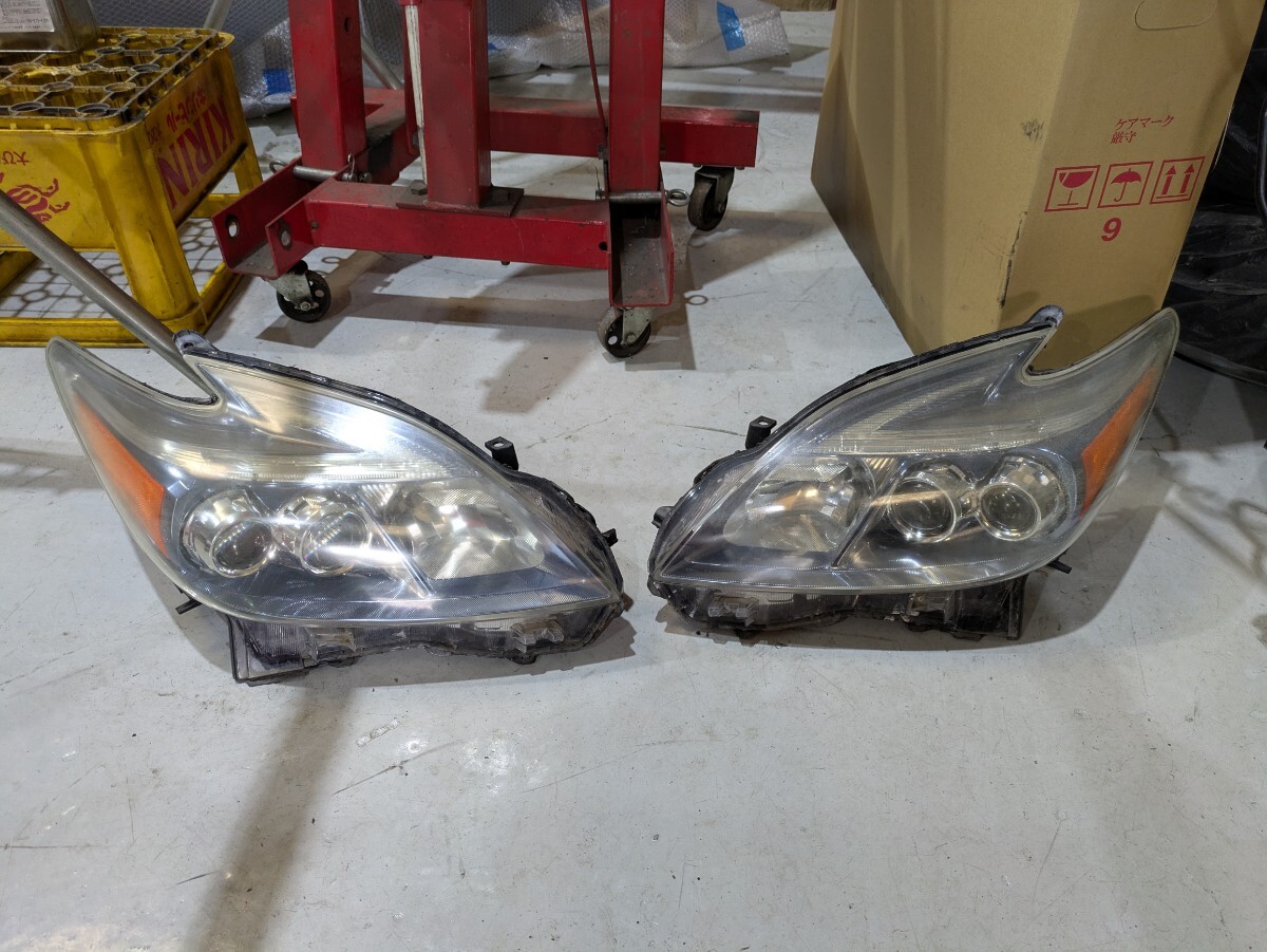 【全体的に状態が悪い】レア！ZVW35プリウスPHV用LEDヘッドライト左右・完全US仕様！ZVW30にも！但し大いに訳あり！！の落札情報詳細 - Yahoo!オークション落札価格検索 オークフリー