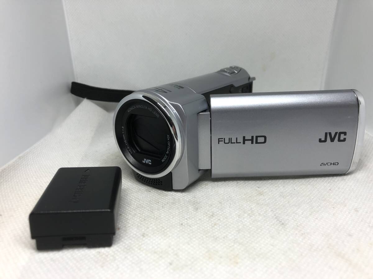 【やや傷や汚れあり】美品！！JVC Everio GZ-E10-S バッテリーセットの落札情報詳細 - Yahoo!オークション落札価格検索 オークフリー