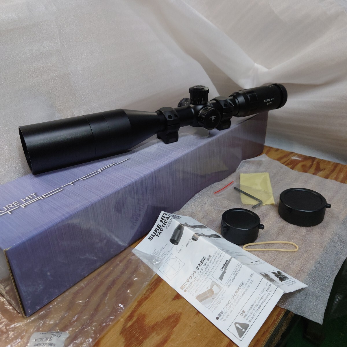 【目立った傷や汚れなし】NOVEL ARMS SURE HIT 41650 TACTICAL SSTP スコープ ライフルスコープの落札情報 ...