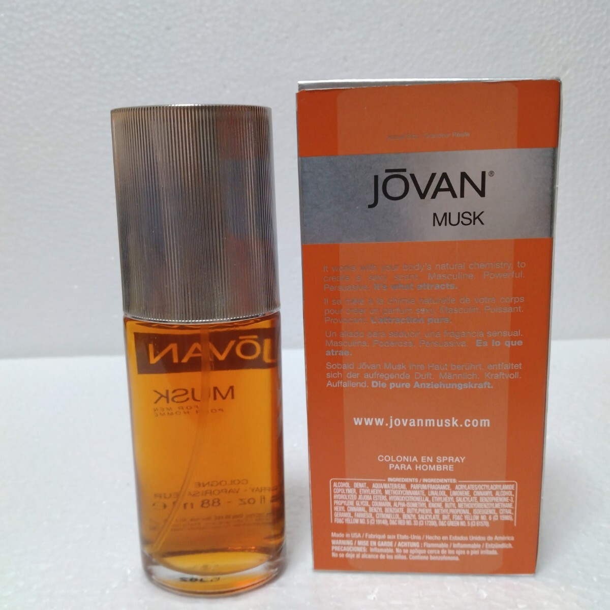 【やや傷や汚れあり】ジョーバン ムスク フォーメン コロン 88ml JOVAN MUSK FOR MEN 送料無料の落札情報詳細 - Yahoo!オークション落札価格検索 オークフリー