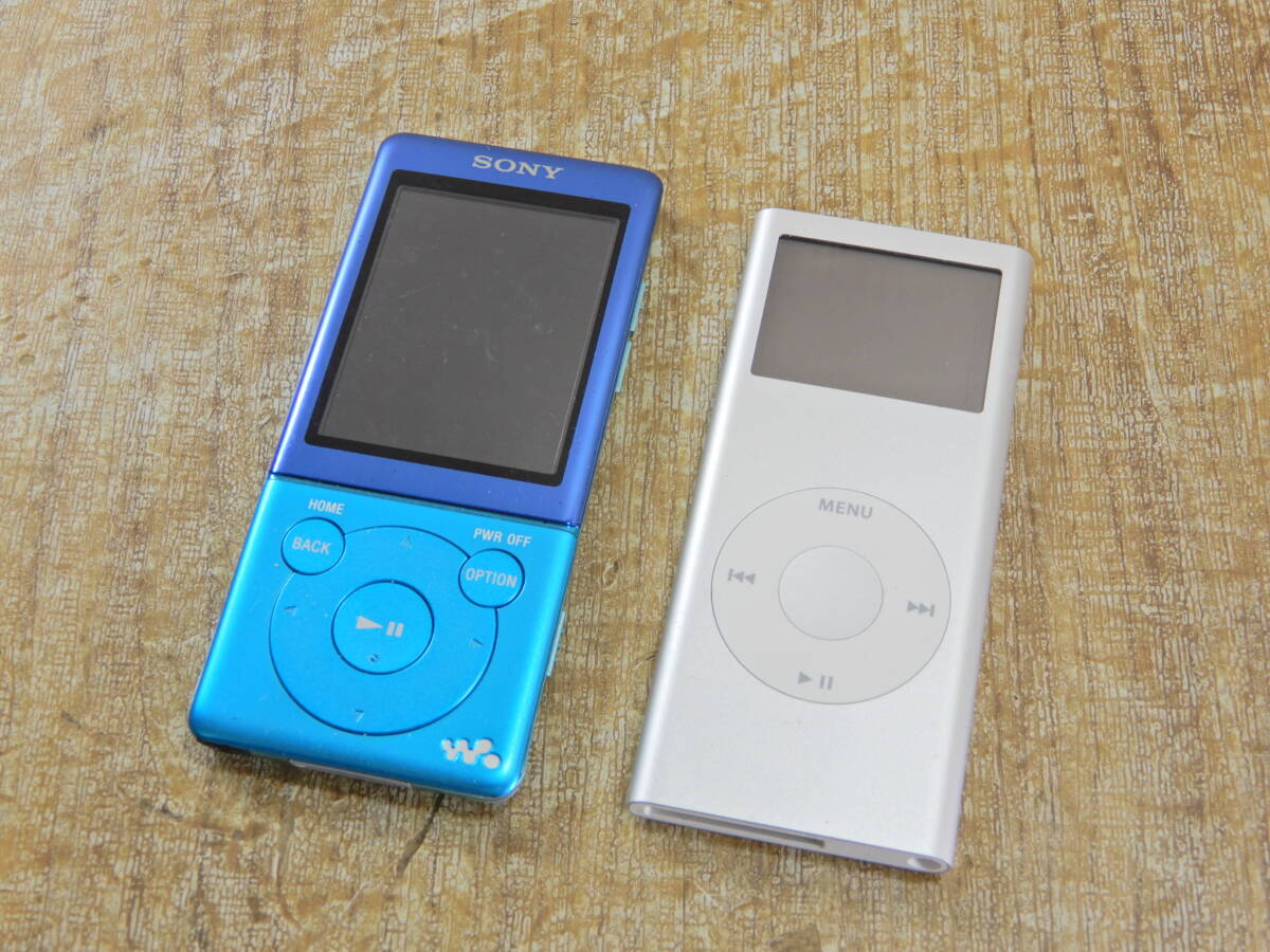 【目立った傷や汚れなし】A1072★\～SONY・Apple 家庭用 iPod nano・Walkman/デジタルオーディオプレイヤー 本体 ...