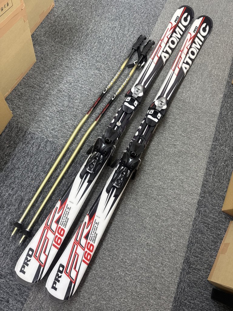 【傷や汚れあり】【170277】スキー板 ATOMIC FR PRO 166cm アトミック シナノストック GSL-16 115cmの落札情報詳細 - Yahoo!オークション落札価格検索 ...