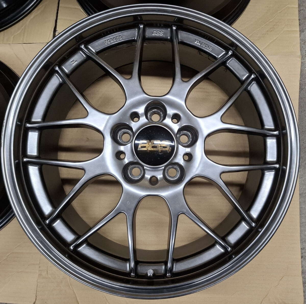 【やや傷や汚れあり】【美品】BBS RG-R ホイール 18インチ 7.5J 8.5J 114.3 鍛造 ホンダ S2000 AP1 AP2 定価53万円 トヨタ 日産 マツダ 廃盤 希少の ...