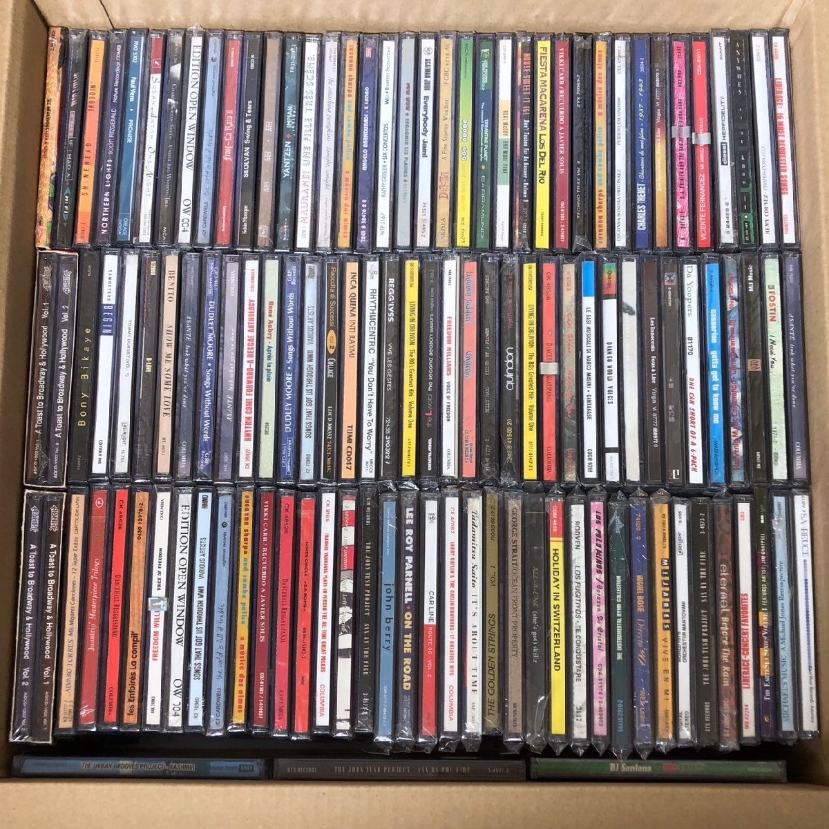 【未使用に近い】1円～ 未開封 輸入盤 洋楽 CD 大量 約100枚 約12kg まとめ売り / SCATMAN JOHN / BONY ...