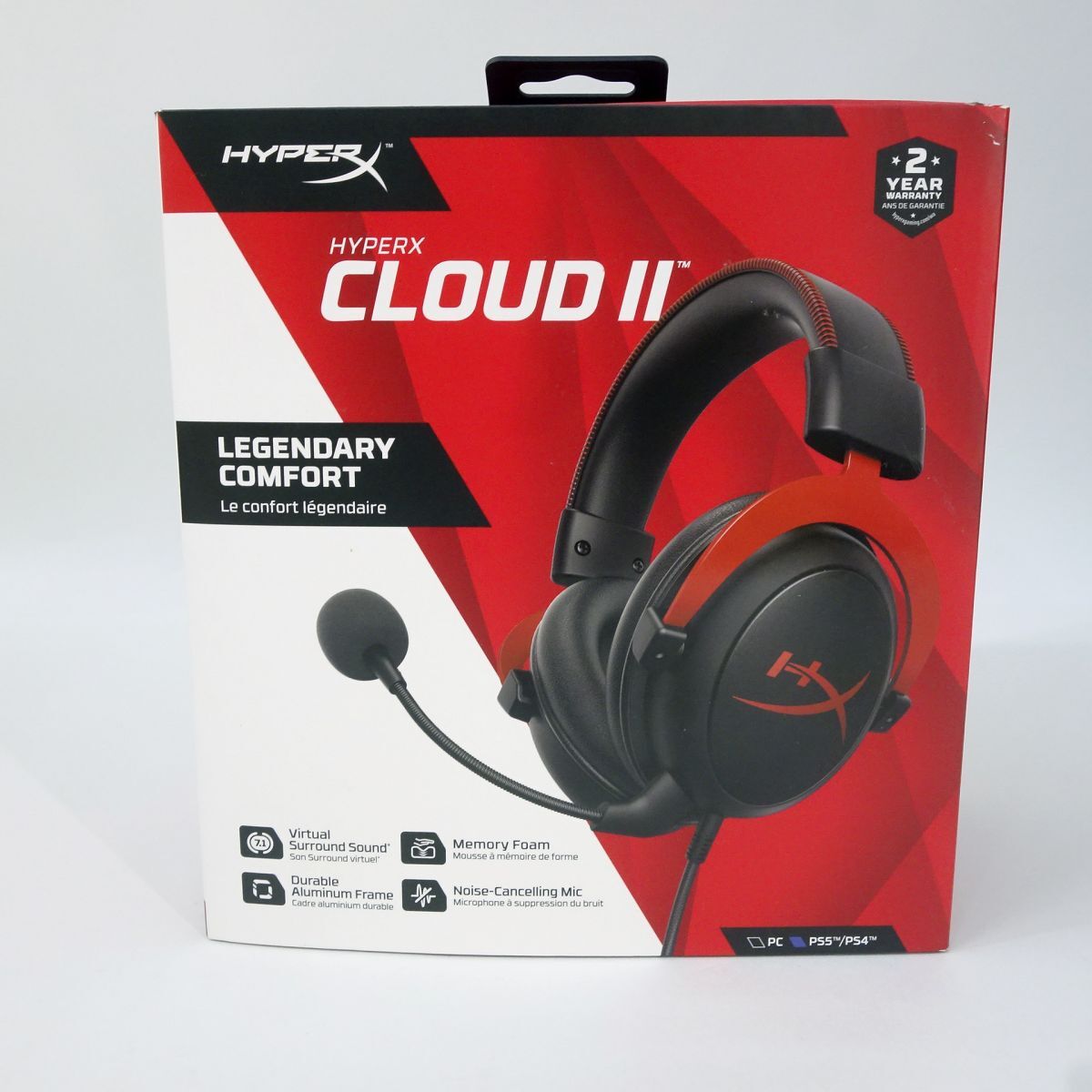 【傷や汚れあり】100s HyperX Cloud II ゲーミングヘッドセット ※中古の落札情報詳細 - Yahoo!オークション落札価格検索 オークフリー