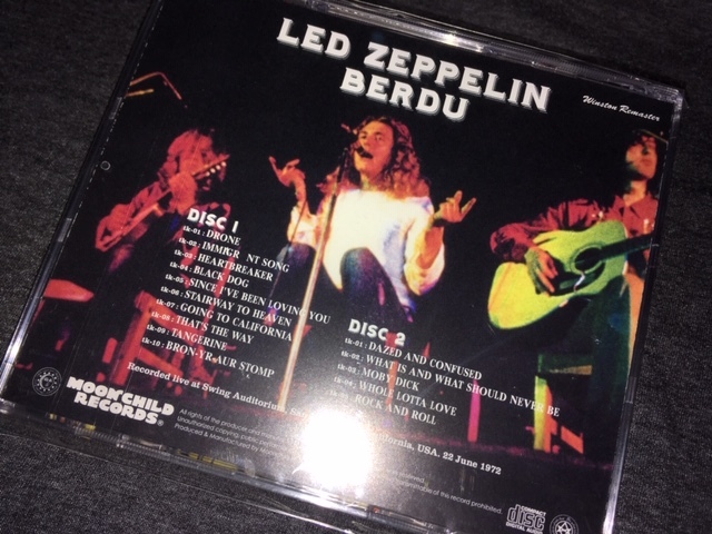 【未使用】 Led Zeppelin - BERDU Winston Remaster : Moon Child プレス2CDの落札情報詳細 ...