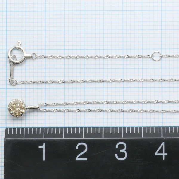 【目立った傷や汚れなし】PT900 PT850 ネックレス ブラウンダイヤ 0.4 総重量約0.9g 約42cm 中古 美品 送料無料☆0315の落札情報詳細 - Yahoo!オークション落札 ...