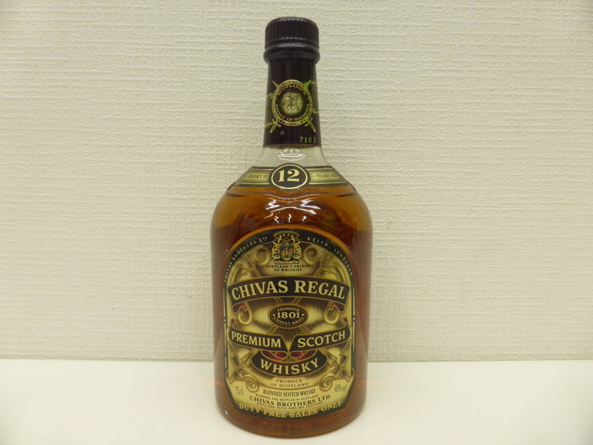 【未使用】7470 酒祭 洋酒祭 シーバスリーガル 12年 750ml 40度 未開栓 ウイスキー CHIVAS REGAL PREMIUM SCOTCH WHISKY 古酒の落札情報詳細 ...