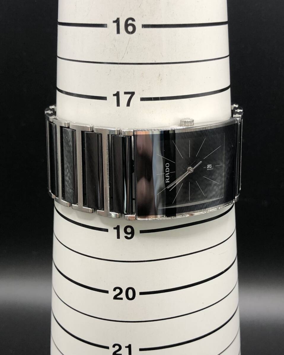 【傷や汚れあり】[A]時計★[WH-13689]★(サ60)RADO(ラドー)★152.0784.3★DIASTAR インテグラル・チタン★ ...