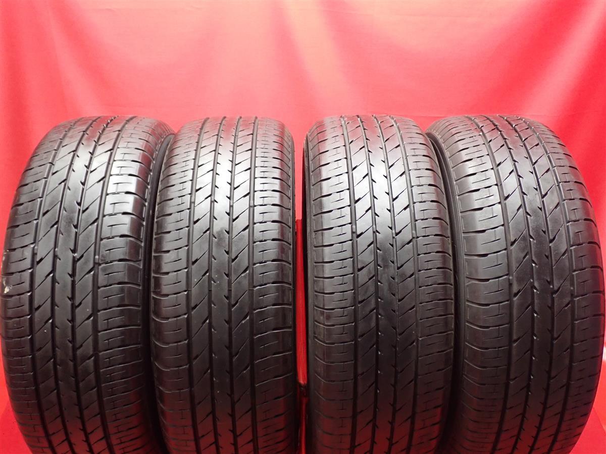 【傷や汚れあり】中古タイヤ 4本セット 《 トーヨー 》 トランパス J48 [ 215/60R17 96Hb ] 7.5分山★ ヴェル ...