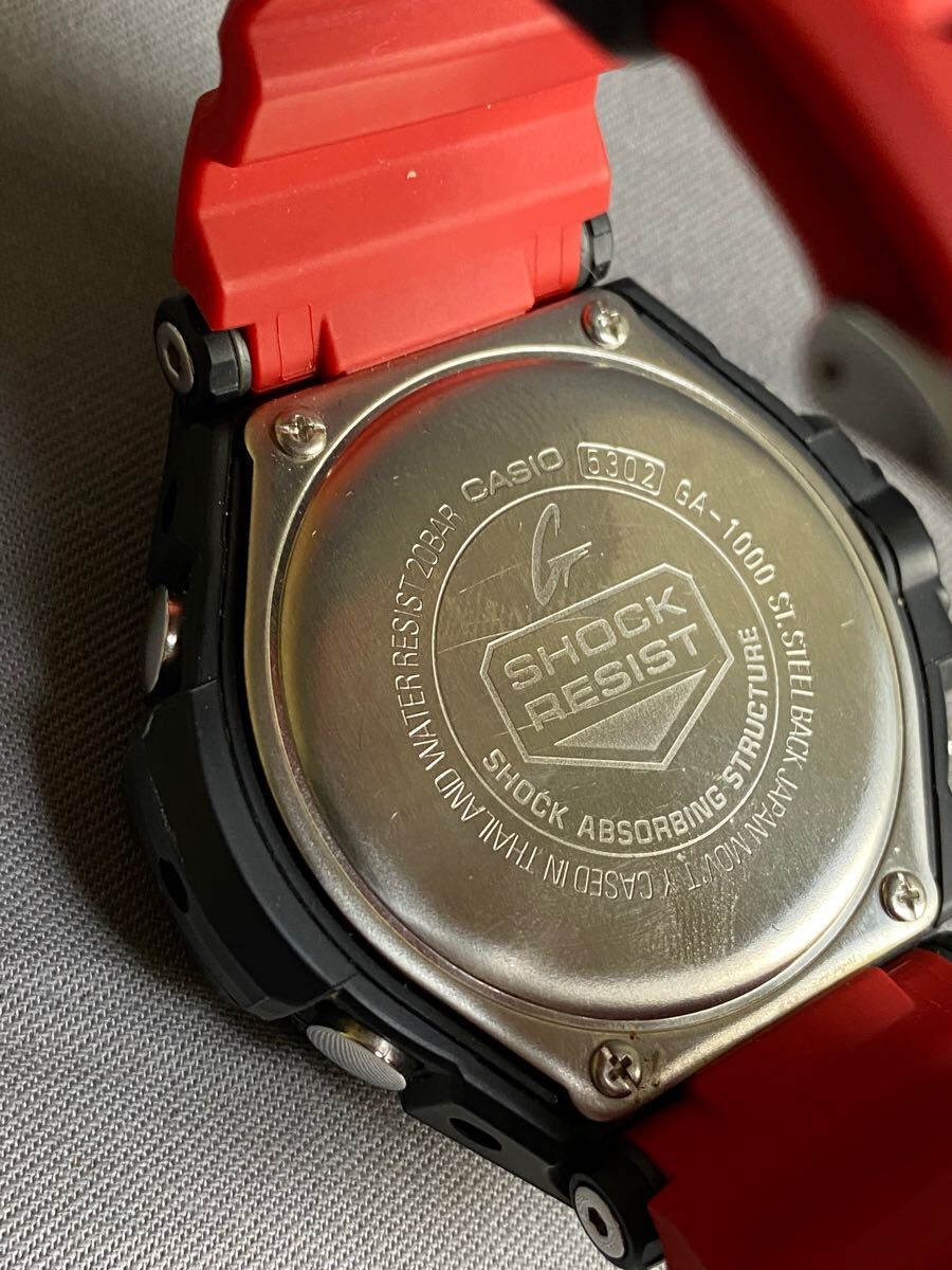 【目立った傷や汚れなし】 【イチスタ】 G-SHOCK Gショック 5302 GA-1000 G-shock PROTECTION WR ...