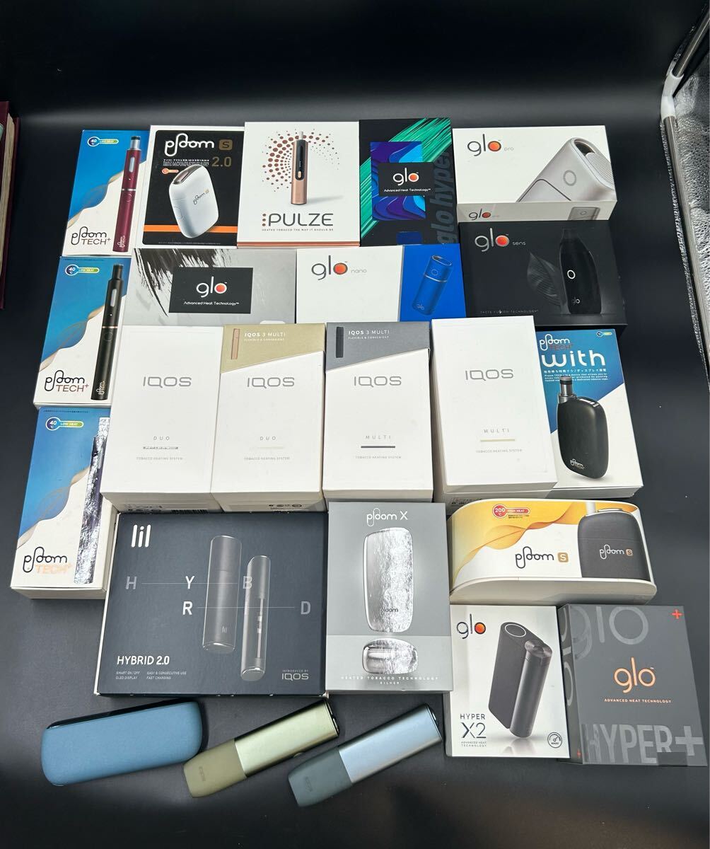 【全体的に状態が悪い】1円スタート 電子タバコ 本体 ジャンク まとめ glo ploom tech lil 動作未確認 現状渡し 喫煙具の ...