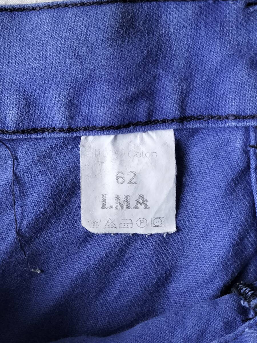 【やや傷や汚れあり】1980's LMA フランスワークパンツ ヴィンテージ 100％コットン フレンチワーク ユーロワーク ヨーロッパワーク France vintage 希少の落札情報詳細 ...