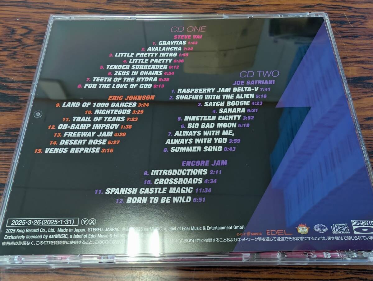 【目立った傷や汚れなし】G3 リユニオン・ライヴ 日本版 高音質CD（Blu-spec CD）の落札情報詳細 - Yahoo!オークション落札価格検索 オークフリー