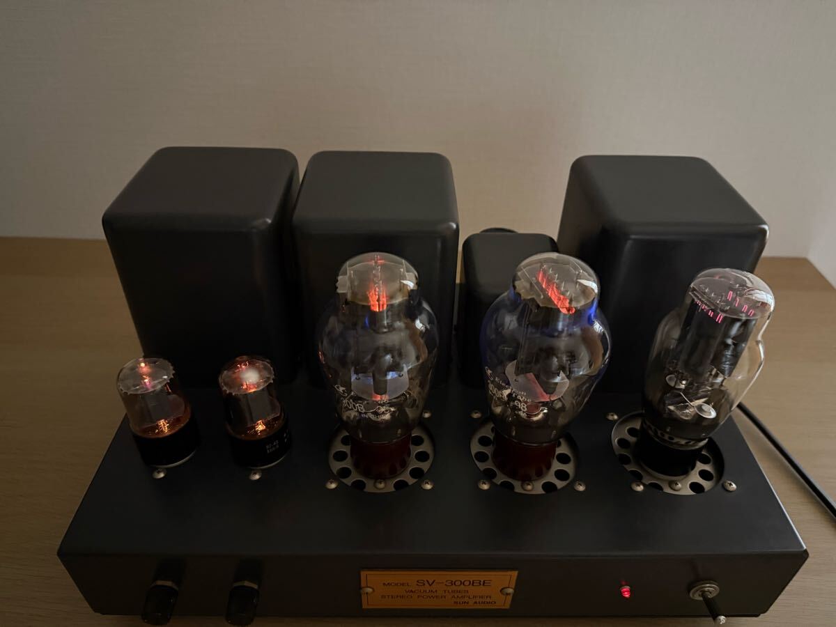 【やや傷や汚れあり】SUN AUDIO SV-300BE 300B 真空管アンプ サンオーディオ タムラ製作所 パワーアンプの落札情報詳細 ...