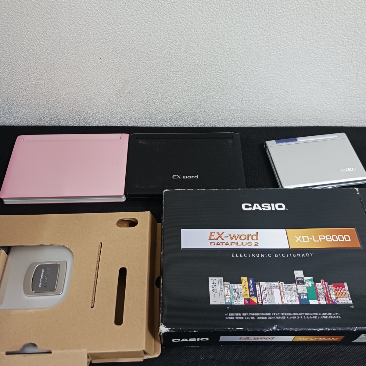 【やや傷や汚れあり】CASIO XD-LP8000/XD-B3850/XD-N6100/SEIKO SR-M4000 電子辞書の落札情報詳細 - Yahoo!オークション落札価格検索 オークフリー