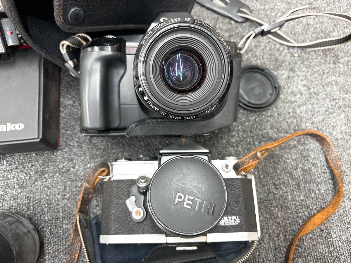 【傷や汚れあり】J722 デジタルカメラ まとめ売り フィルムカメラ シャッター カメラレンズ Canon KONICA Kako OLYMPUS TAMRON PETRI 他の落札情報詳細 ...
