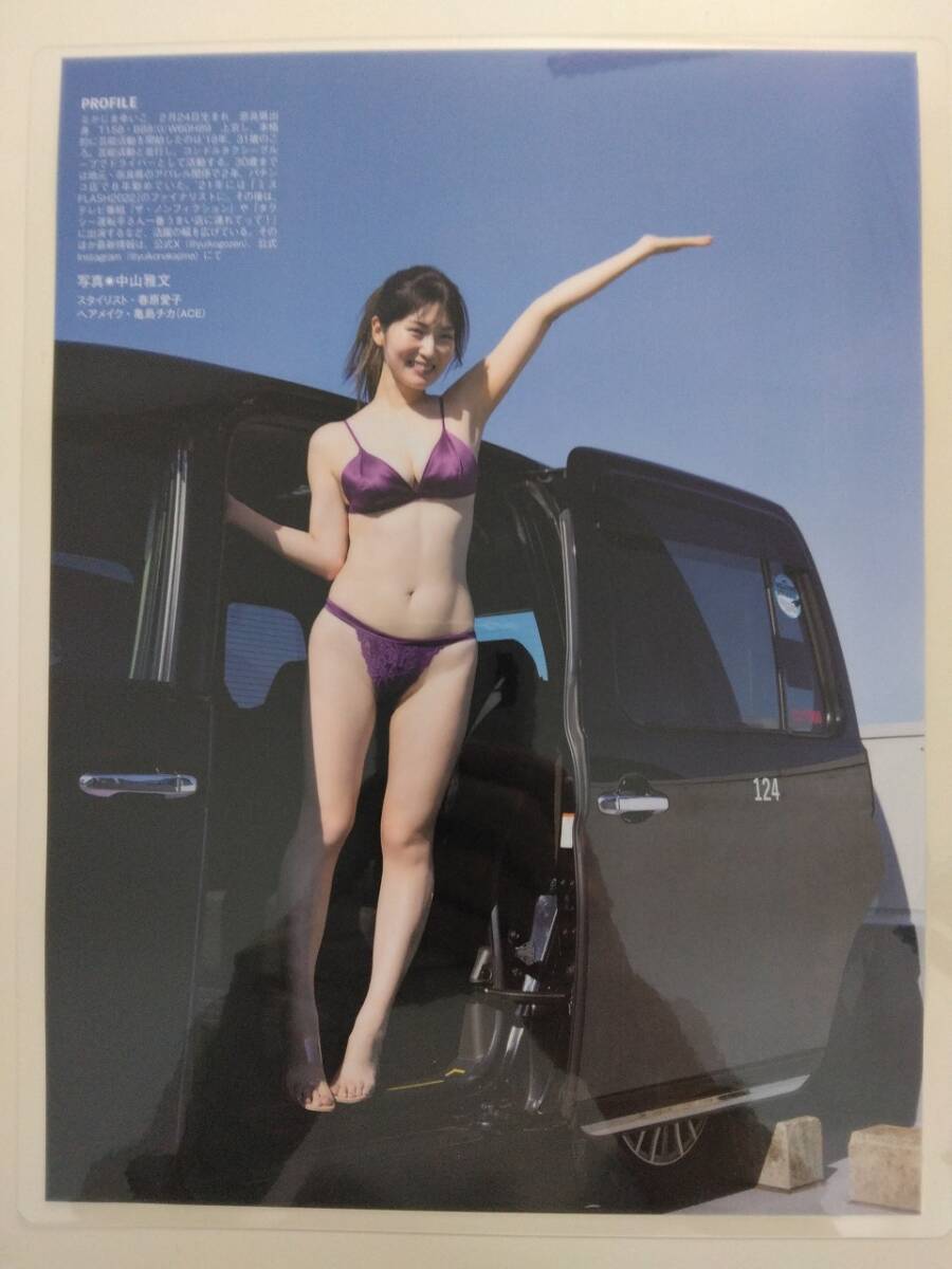 【未使用に近い】A249《切り抜き》【白濱美兎・中島由依子 6P】厚手ラミネート加工 150μm厚 A4変サイズ/FLASH（フラッシュ）2025年5月グラビア☆送料一律☆の落札情報詳細 ...