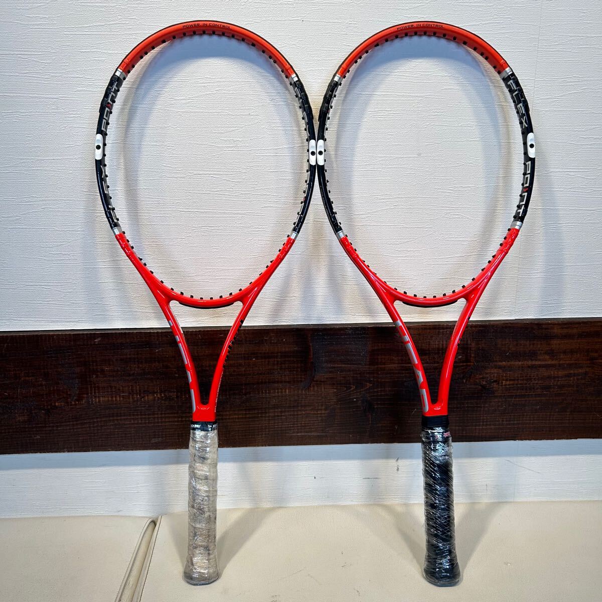 【傷や汚れあり】中古 テニスラケット ヘッド フレックスポイント プレステージ MID (G2)HEAD FLEXPOINT PRESTIGE ...